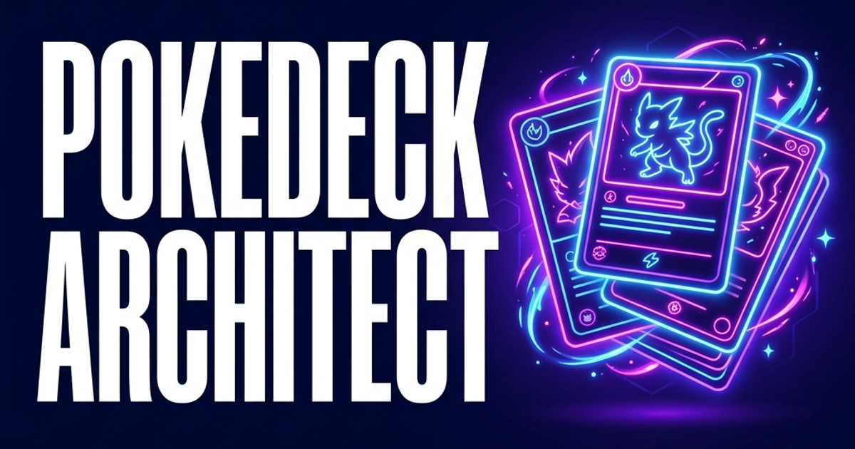 PokeDeck Architect — AI-Powered Pokémon TCG Deck Builder